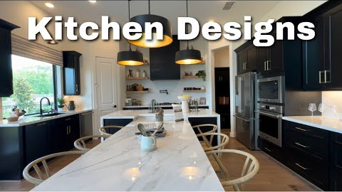 10 Model Home Kitchens - Design Inspiration and Ideas